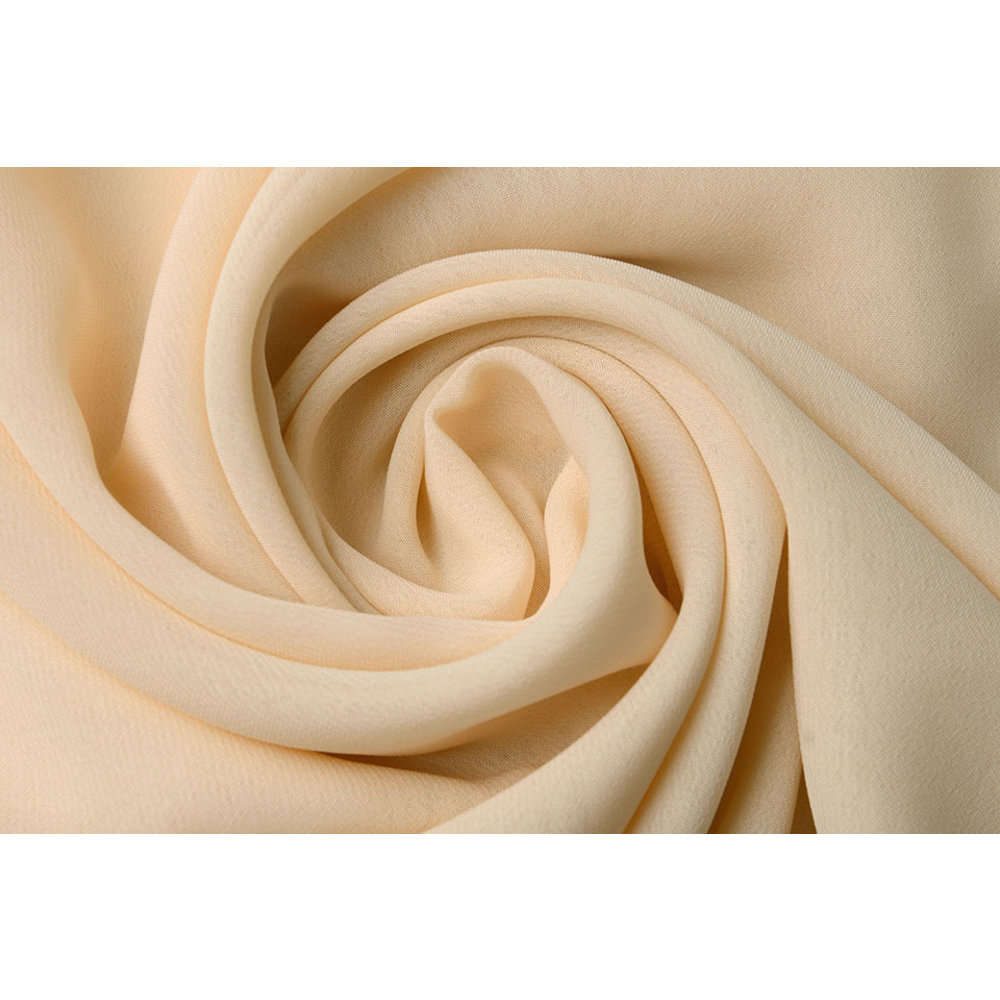 Hi Multi Chiffon Champagne Salmon - YES Fabrics