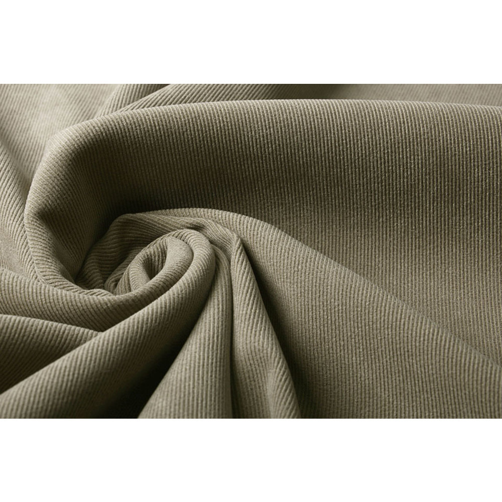 Ottoman Riding Breeches Rib Velvet Beige Taupe - YES Fabrics