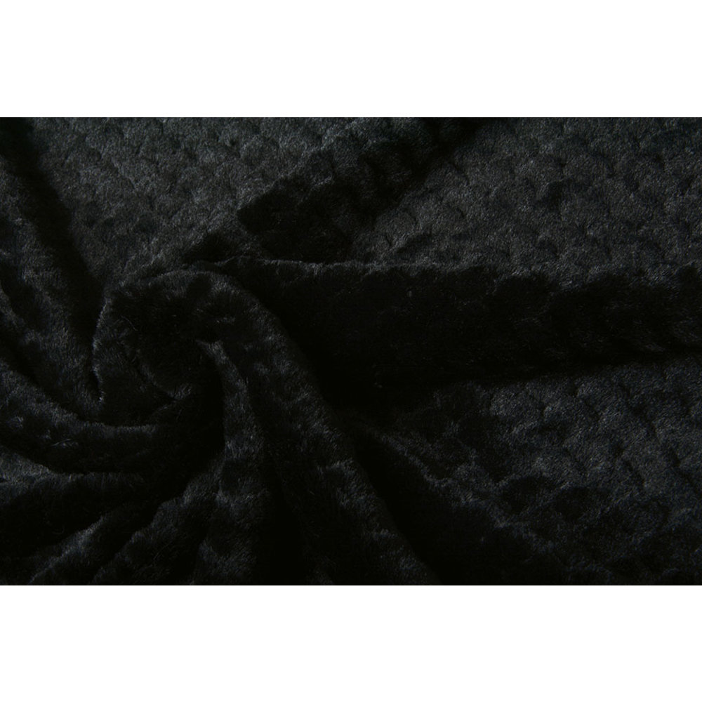 Mermaid Teddy Black - YES Fabrics