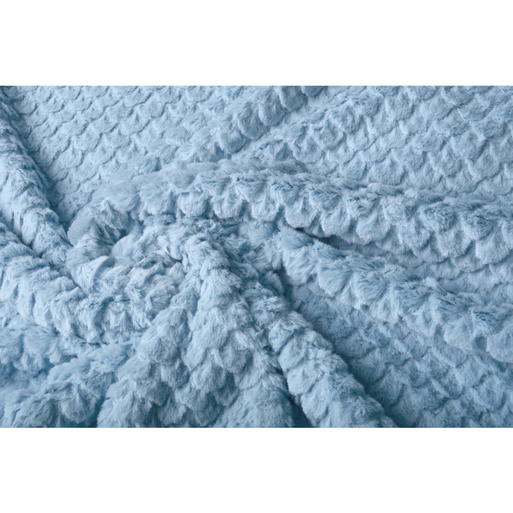 Mermaid Teddy Baby Blue - YES Fabrics