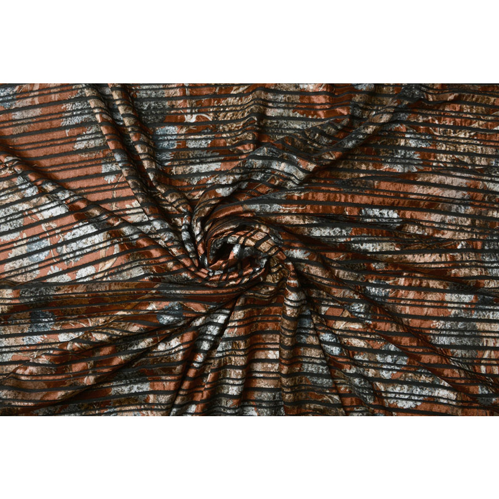 Velvet Rib Floor Brique - YES Fabrics