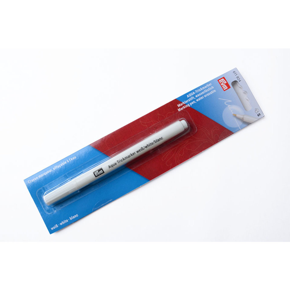 Aqua Marker Pen Trick Marker Washable White - YES Fabrics
