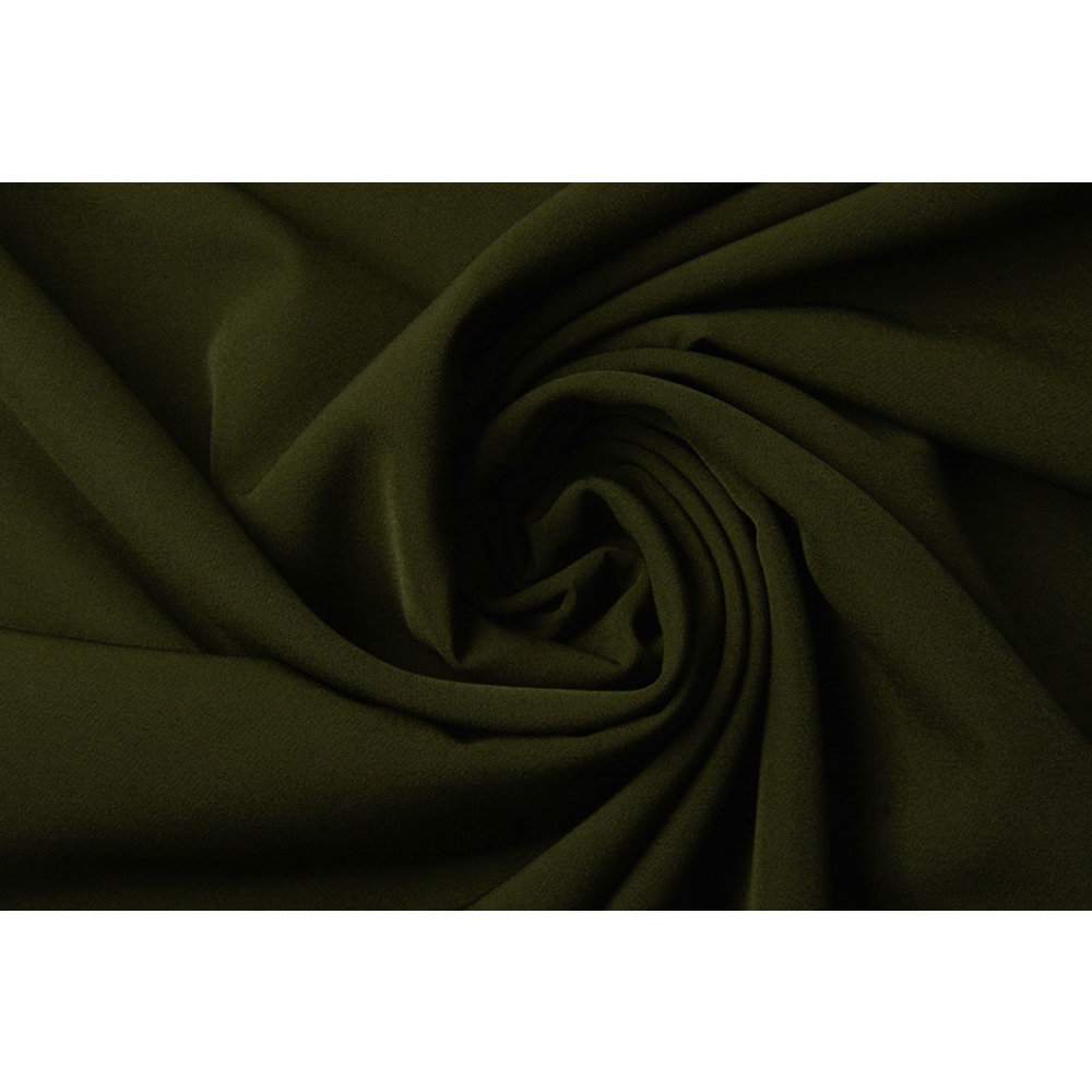 Crepe Stretch Army Green - YES Fabrics
