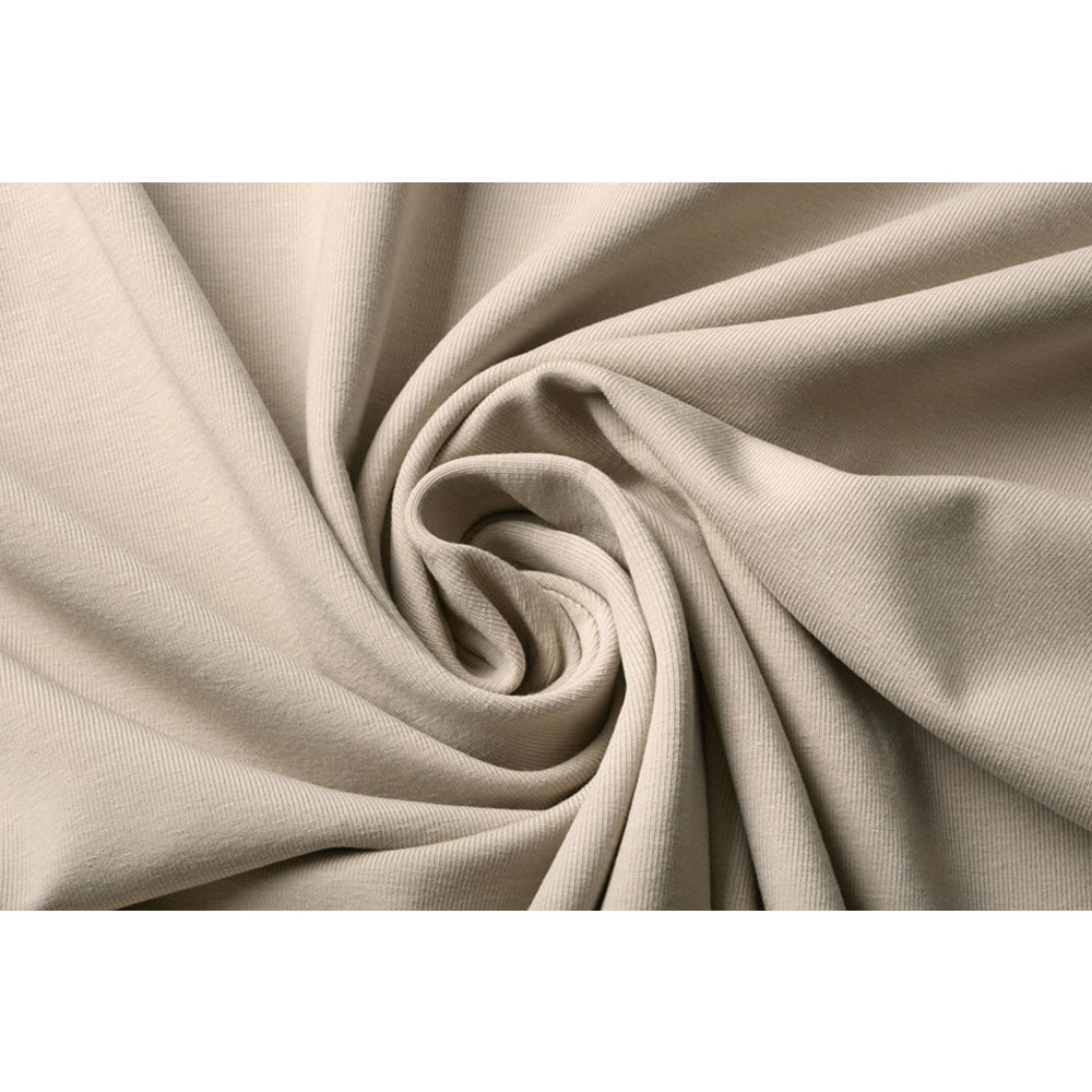 Cotton Jersey Beige - YES Fabrics