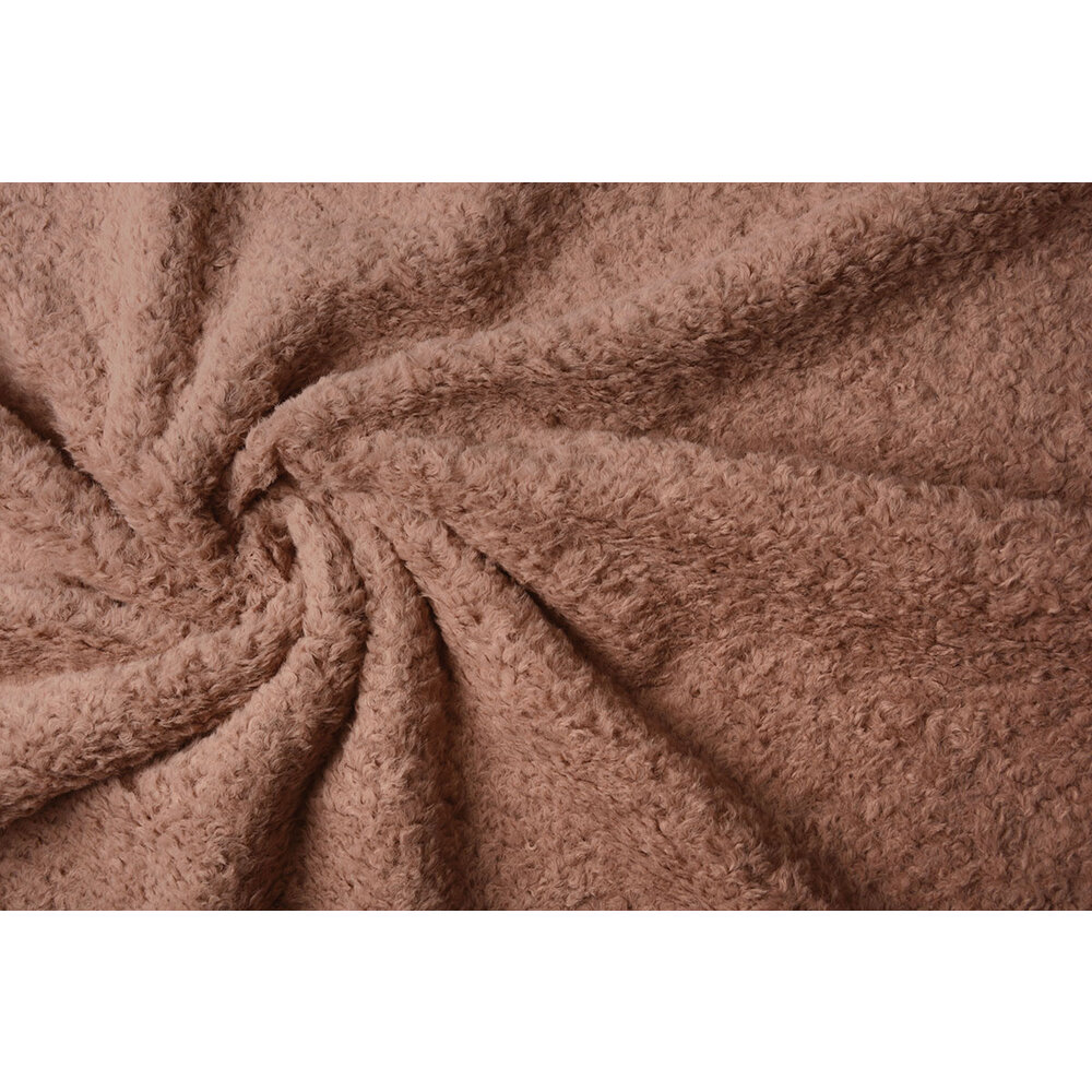 Pelzigen Pelz Esperanto Altrosa - YES Fabrics