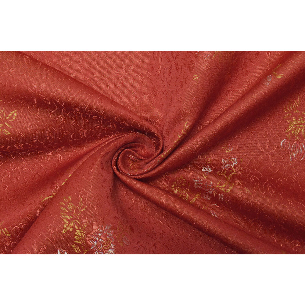 Brokat Bella Rot - YES Fabrics