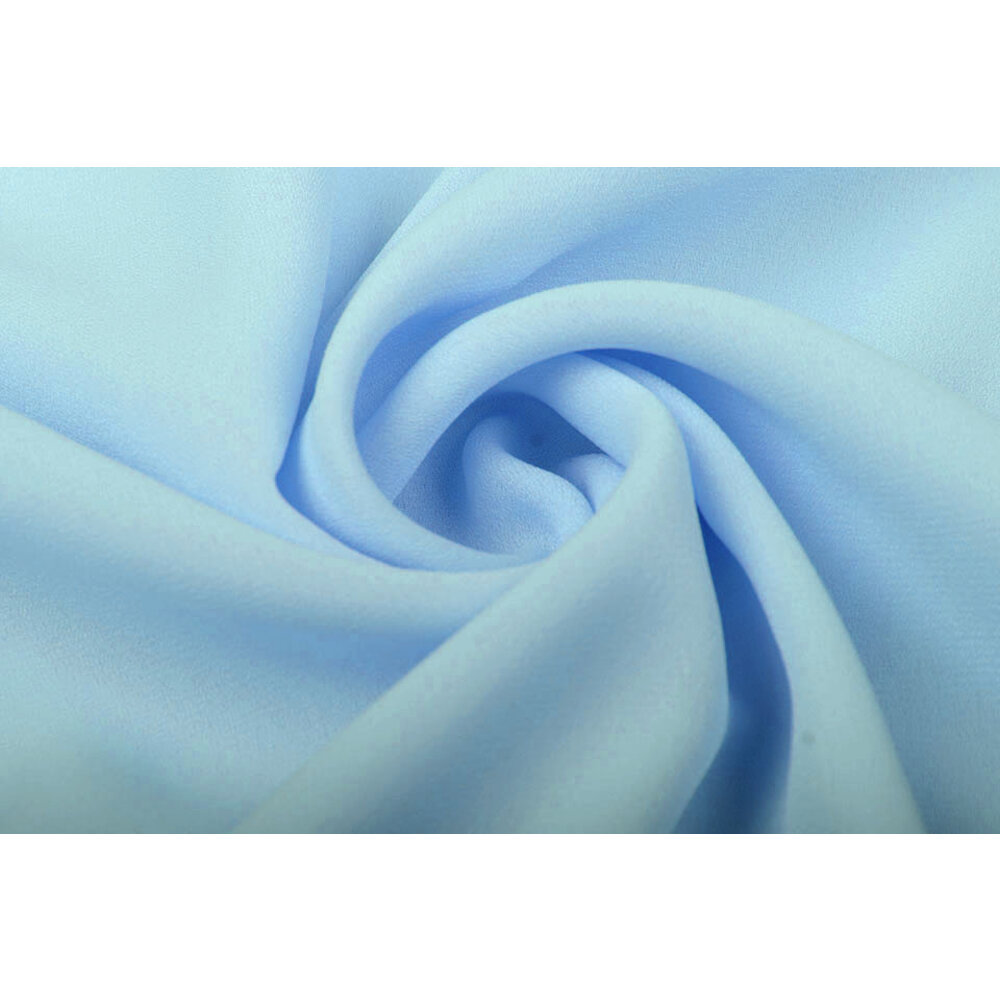 Crêpe Georgette Baby Blue - YES Fabrics