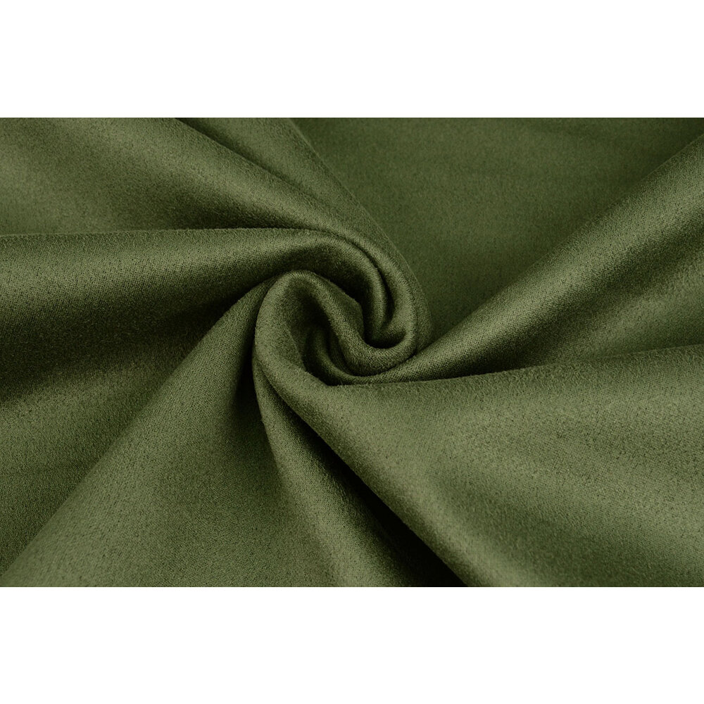 Light Scuba Suede Dark Green - YES Fabrics