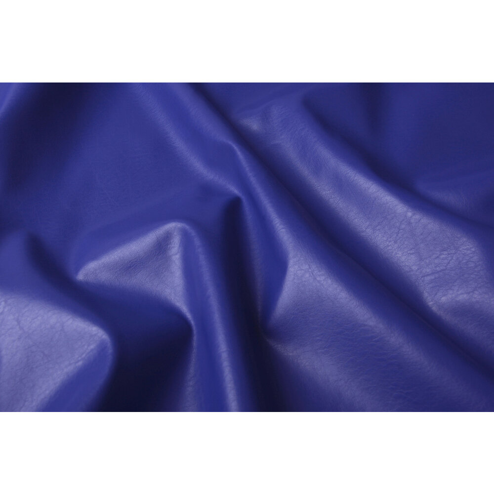 Artificial Leather Royal Blue - YES Fabrics