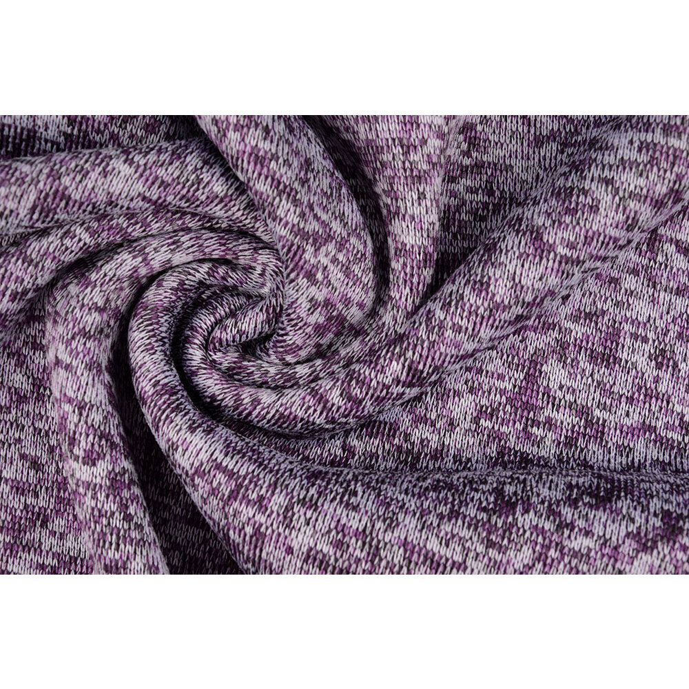 Knitted Fleece 3-Tone Purple - YES Fabrics