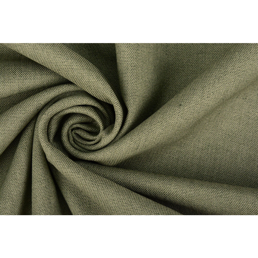 Linen Cotton Light Army Green - YES Fabrics