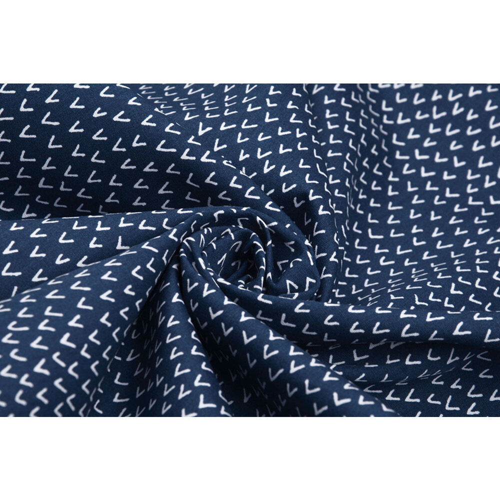 100% Cotton Lembu Navy Blue - YES Fabrics