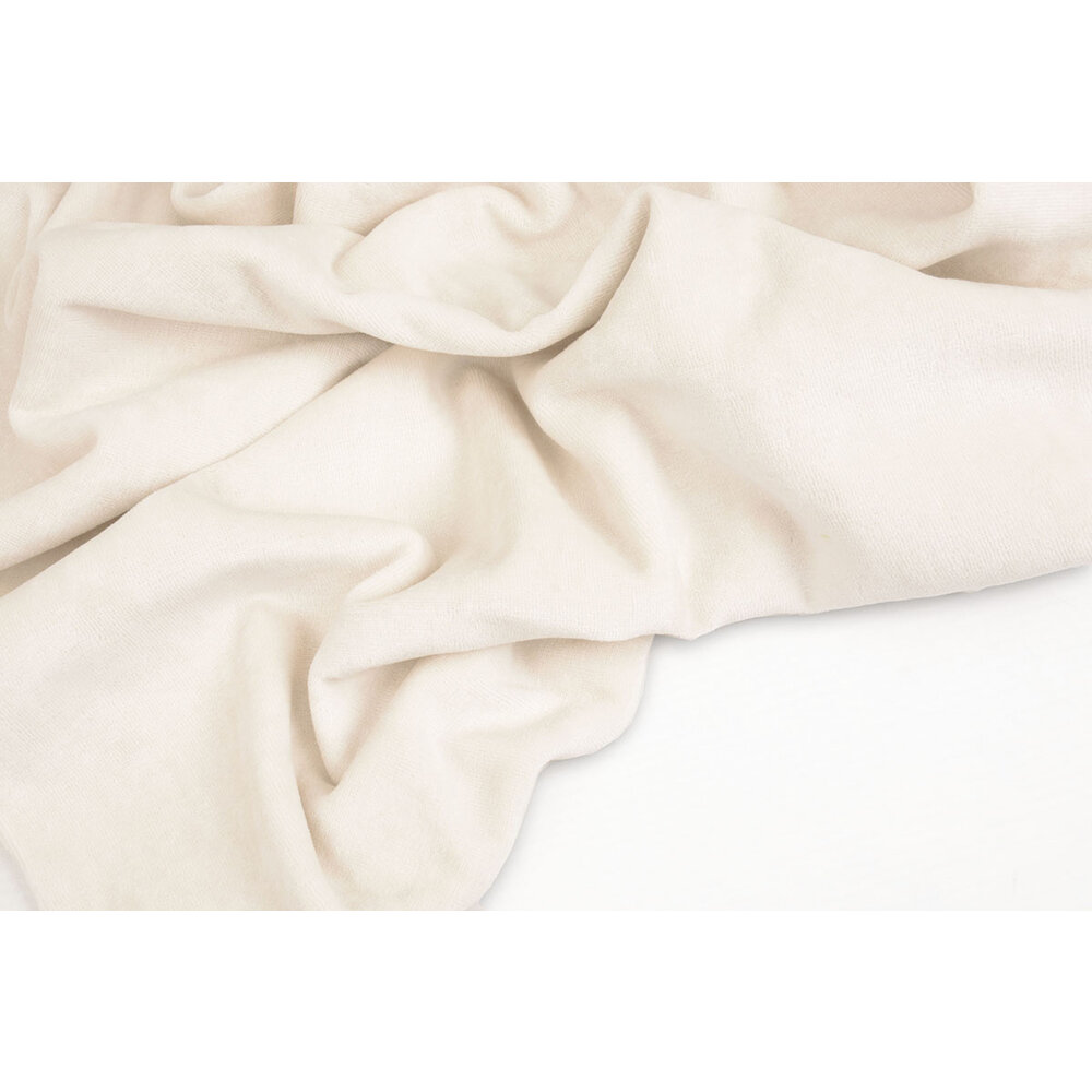 Nicki Samt Creme - YES Fabrics