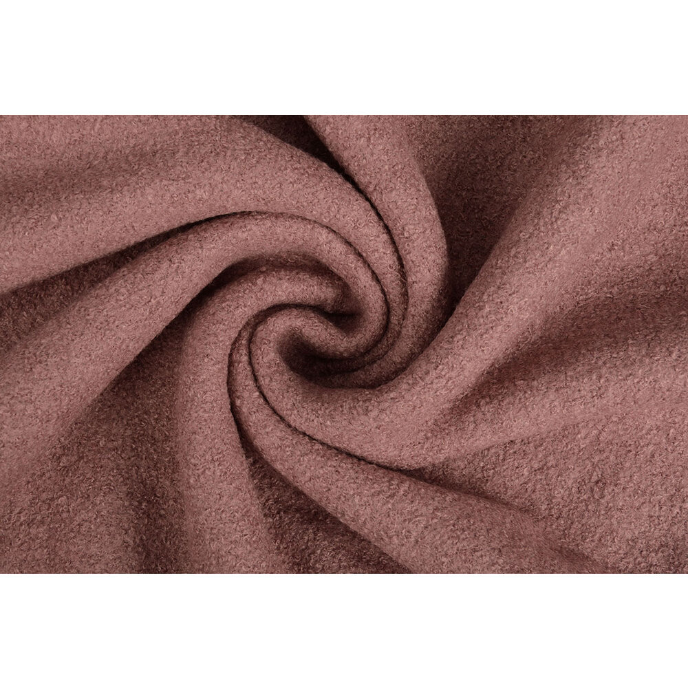 Boiled Wool Raff Old Pink - YES Fabrics
