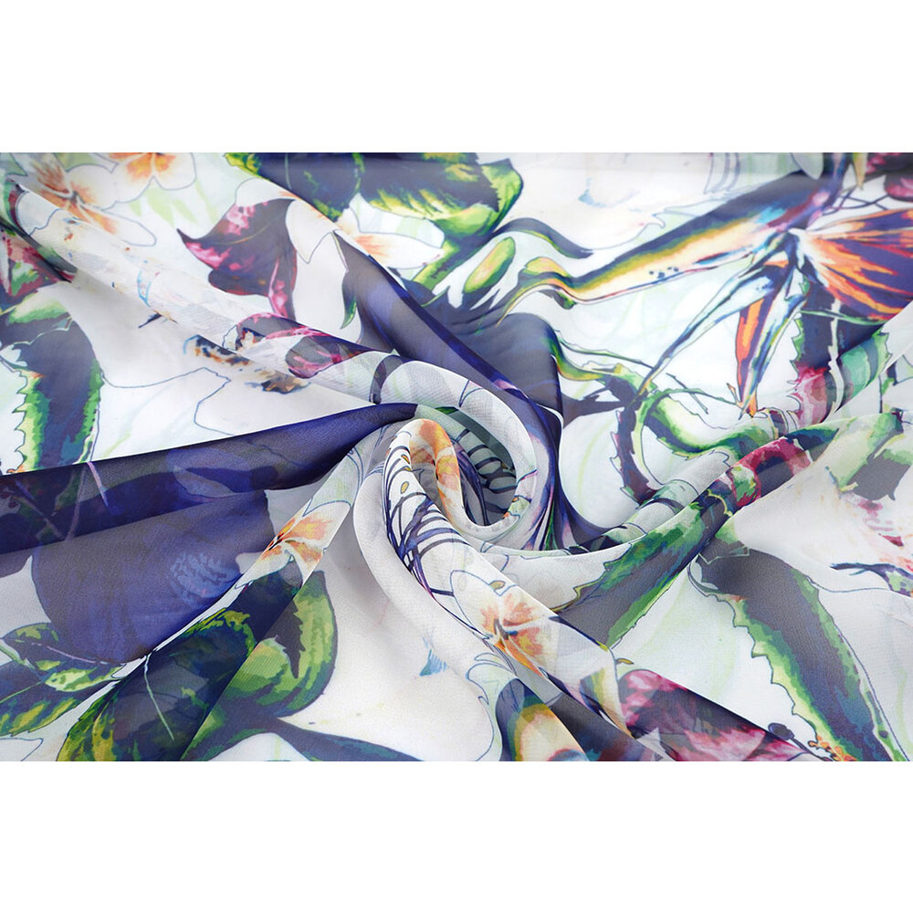 Chiffon Printed Bahato - YES Fabrics