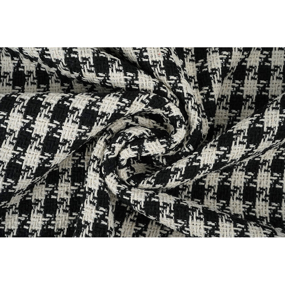 Bouclé Checkered Vayenne - YES Fabrics