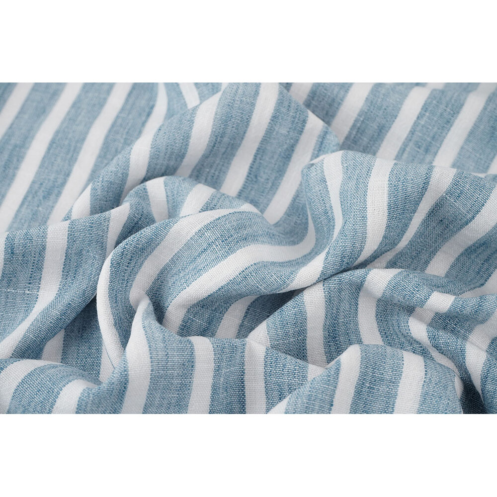 Linenlook Stripes Jeans - YES Fabrics