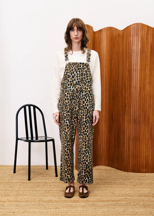 Frnch Salopette Moringa Leopard - Roots Fashion