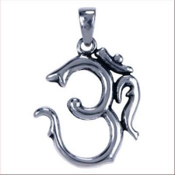 Zilver hanger Ohm symbool - Spirituele winkel