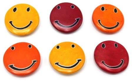 Smiley keep smiling 30 mm - Spirituele winkel