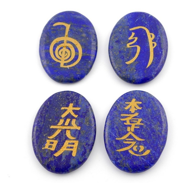 Reiki Symbolen Meditatiestenen Lapis Lazuli - Spirituele winkel