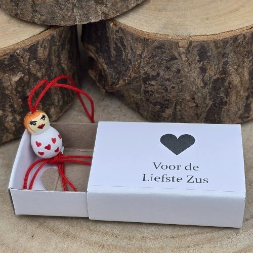 Wensdoosje voor de Liefste Zus - Uitdeelcadeautjes.nl