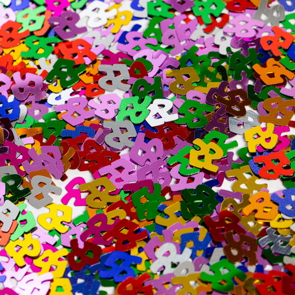 Confetti 55 jaar - Verjaardag versiering - 55 jaar versiering ...