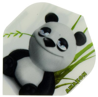 Amazon Cartoon Panda Darts Flights - Dartshopper.com