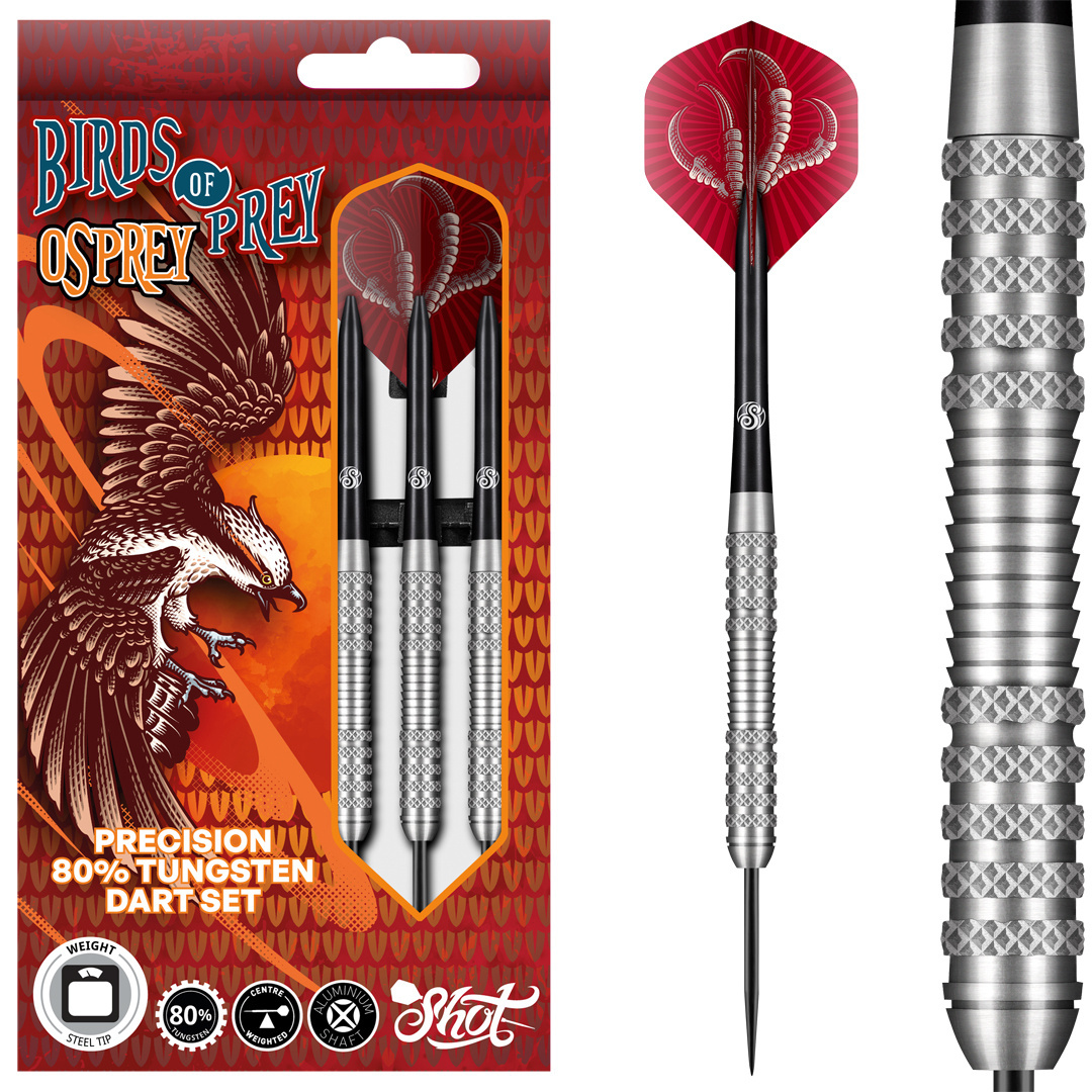 Shot Birds Of Prey Osprey 80% Darts - Dartshopper.com