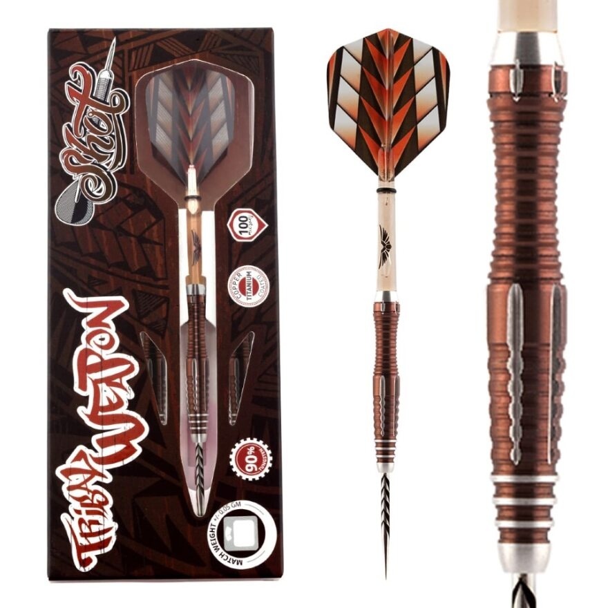 Shot! Tribal Weapon 1 Front-Weight 90% - Dartshopper.com
