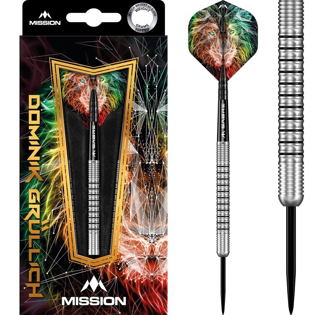 Mission Dominik Grullich 95% Darts - Dartshopper.com