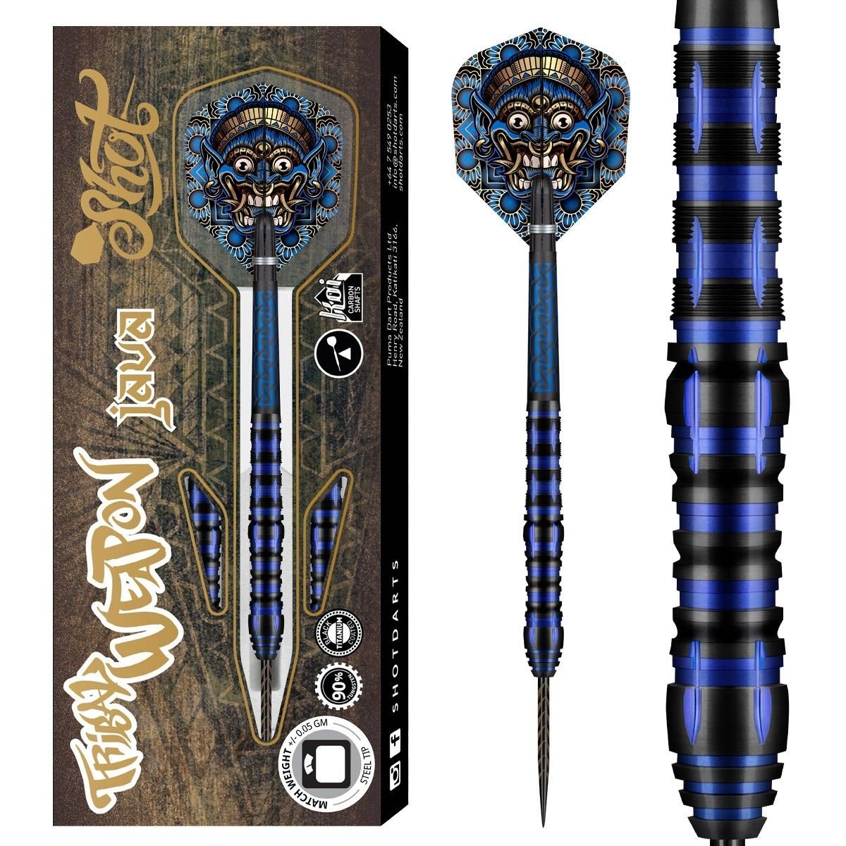 Shot Tribal Weapon Java 90% Darts - Dartshopper.com