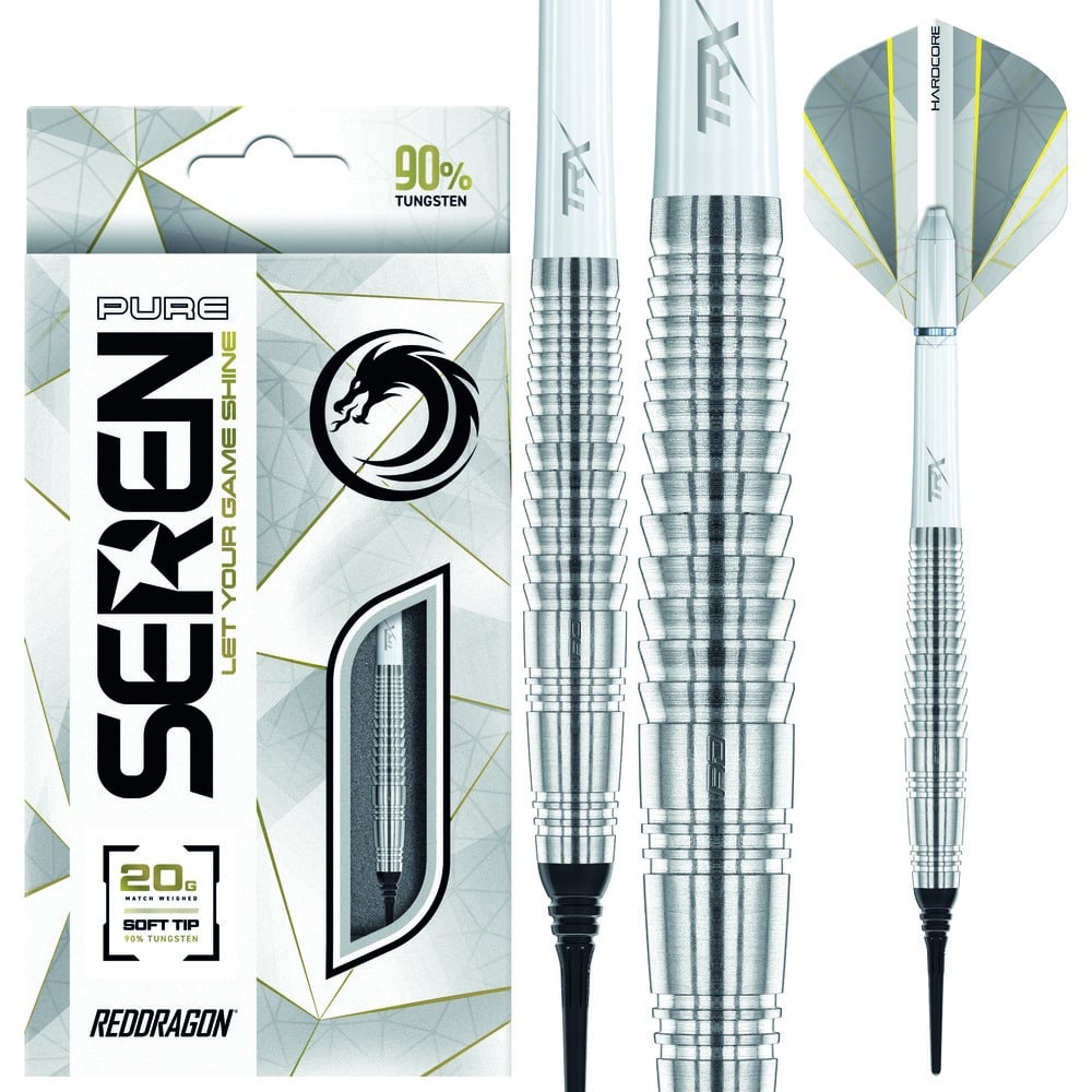 Red Dragon Seren 4 90% Soft Tip Darts - Dartshopper.com