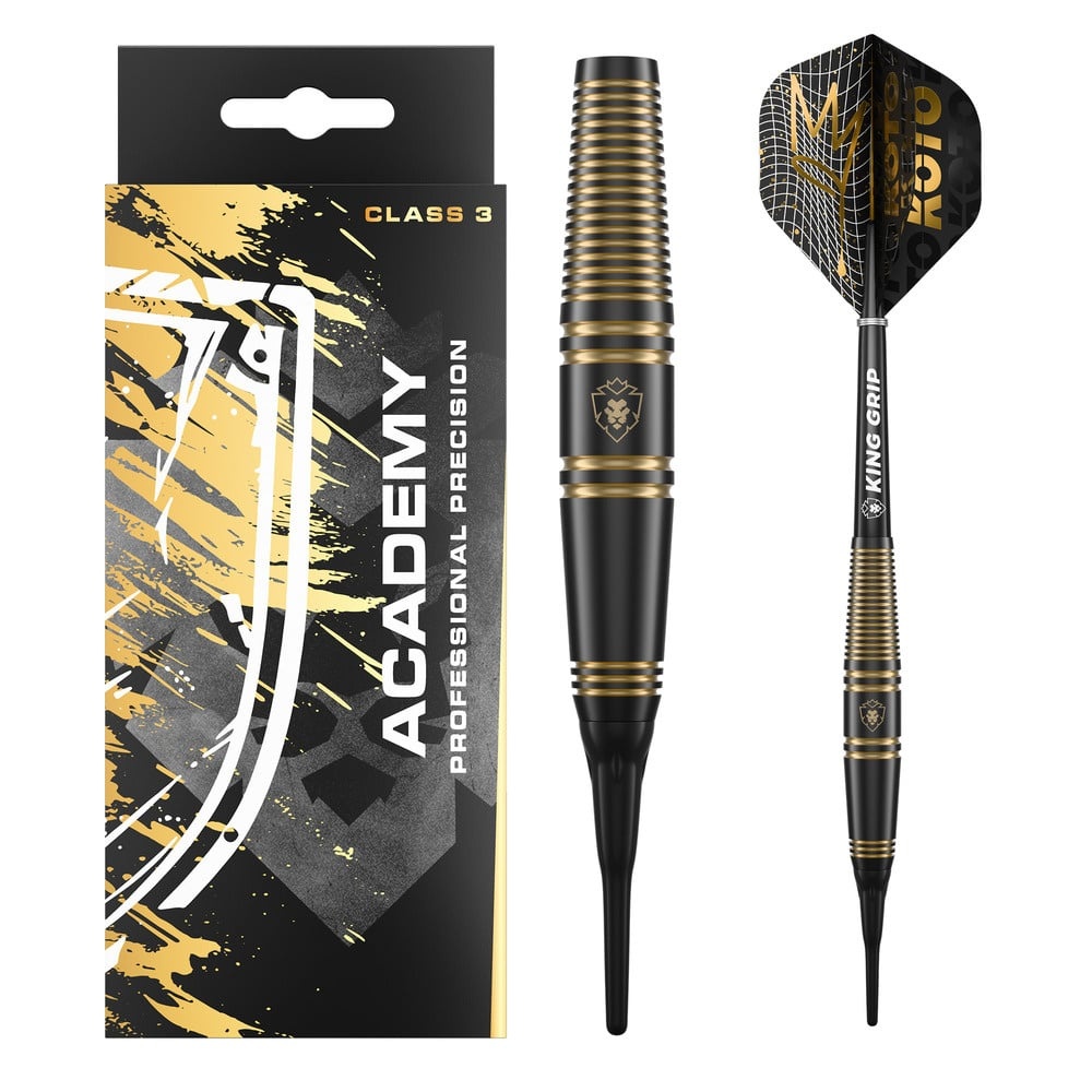 KOTO Academy Class 3 Brass Soft Tip Darts - Dartshopper.com