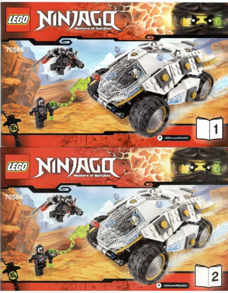 LEGO 70588 Titanium Ninja Tumbler NINJAGO - Crossdock