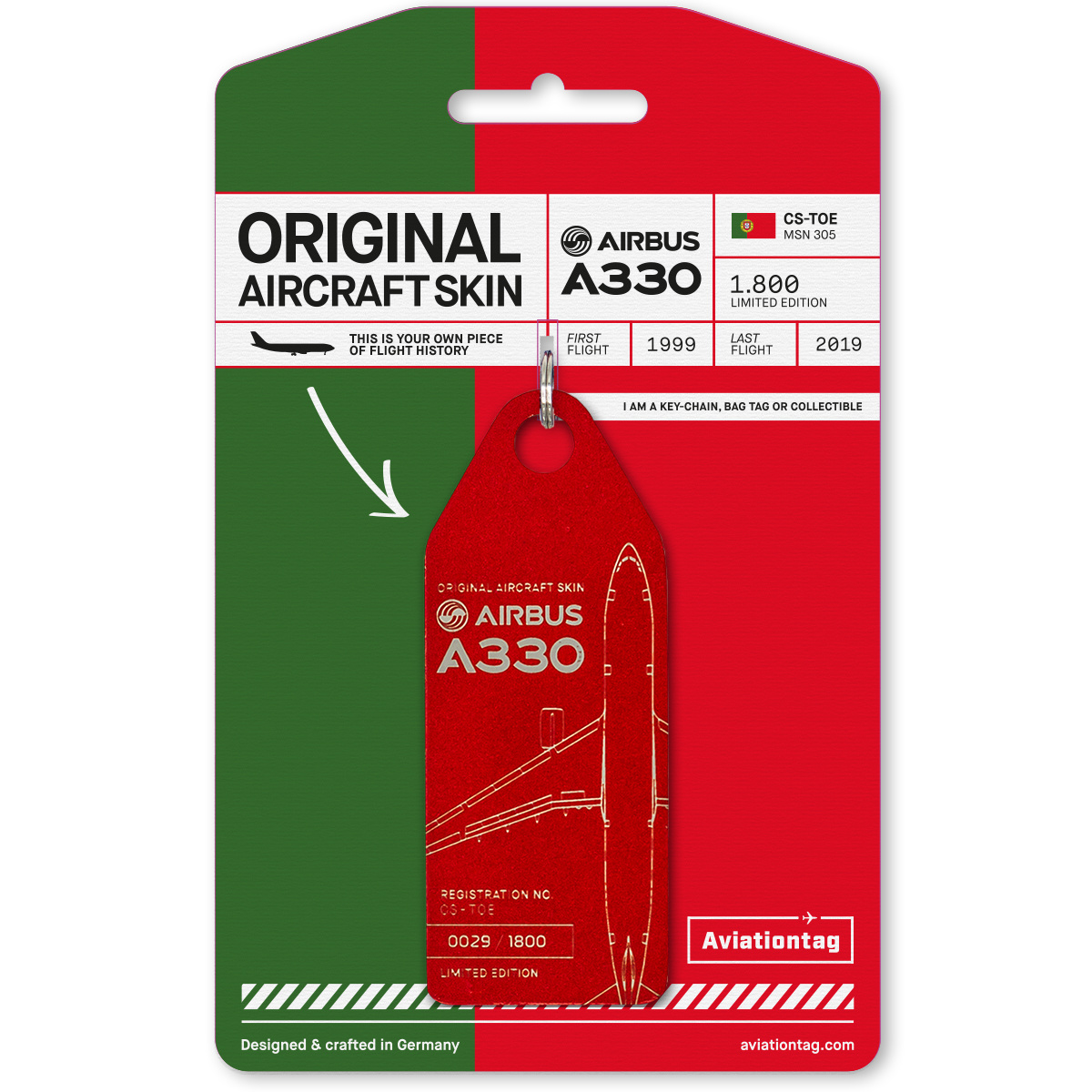Aviationtag - Airbus A320 – CS-TNO - TAP Air Portugal (white) - Diecast ...