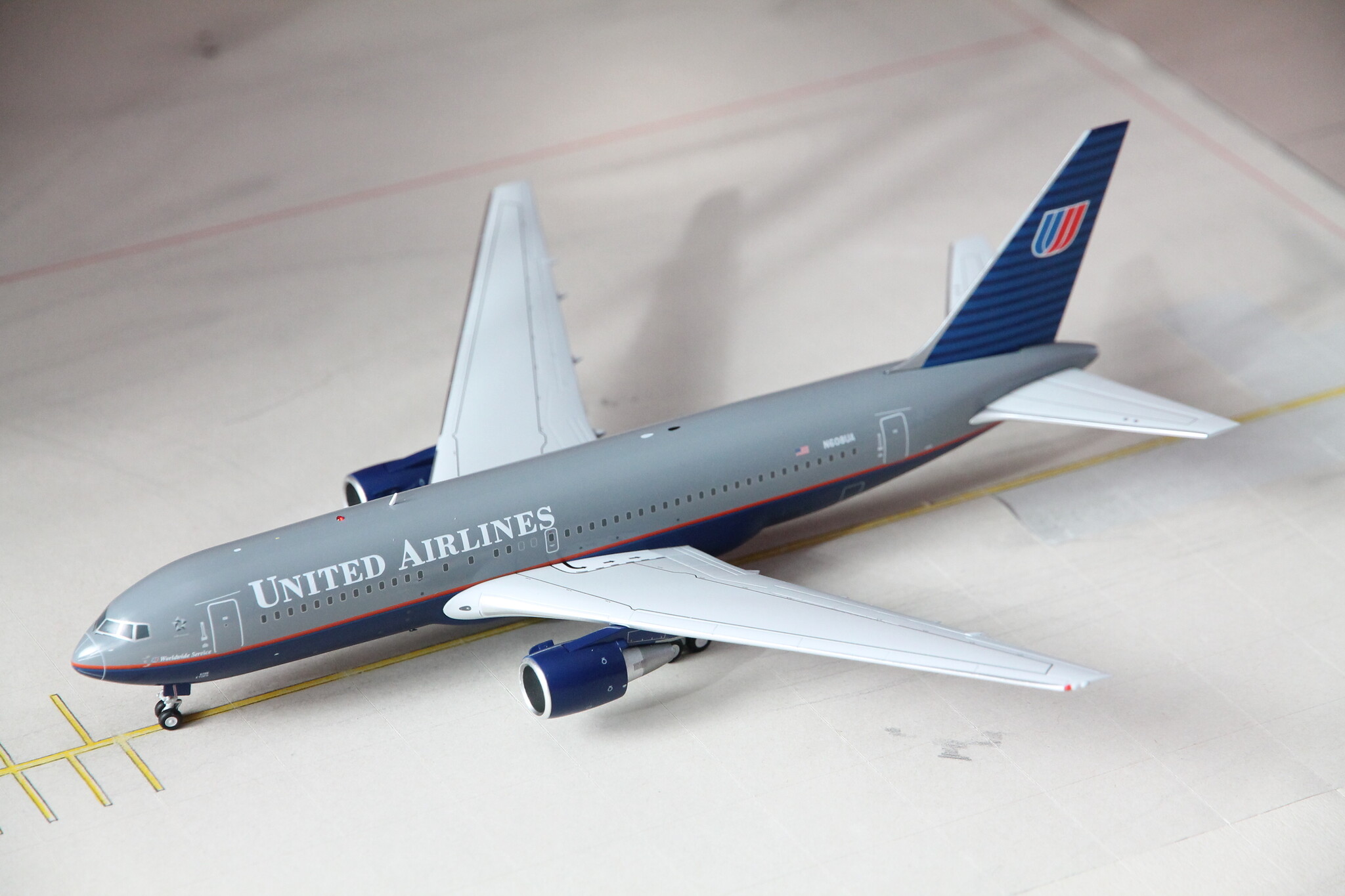 1:200 United Airlines Boeing 767-200ER N608UA JC Wings XX20158 ...