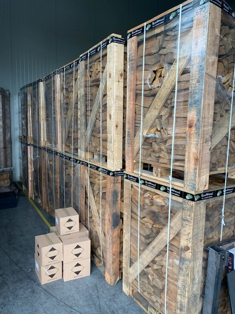 Eucalyptus Hout Pallet 1,2m3 - BBQ Shop Limburg
