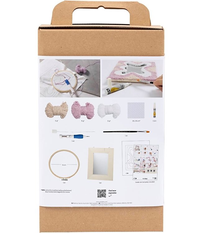 Creative Company DIY Punch Needle Mirror - Cedille Speelgoed