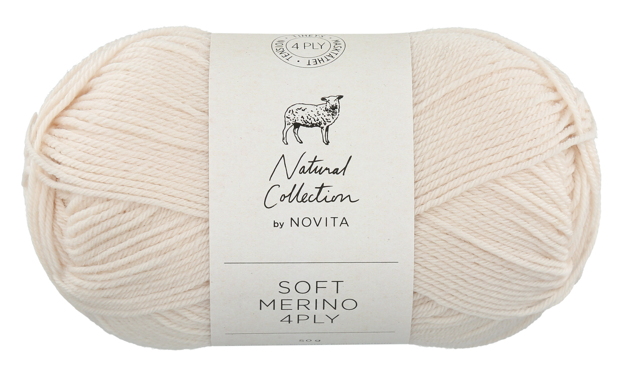NOVITA - Soft Merino 4PLY 006 - Woolart