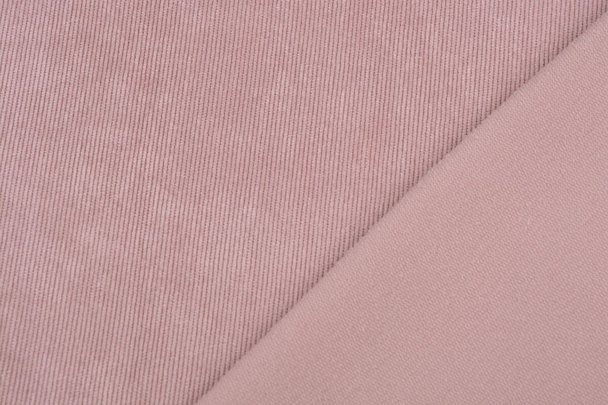 16 W Cordstoff Puder Rosa - Boelens Modestoffen