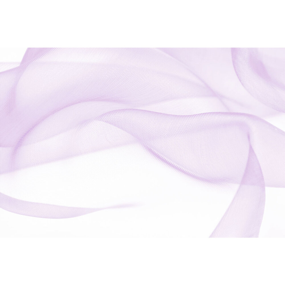 Organza Stoff hell Flieder - Boelens Modestoffen