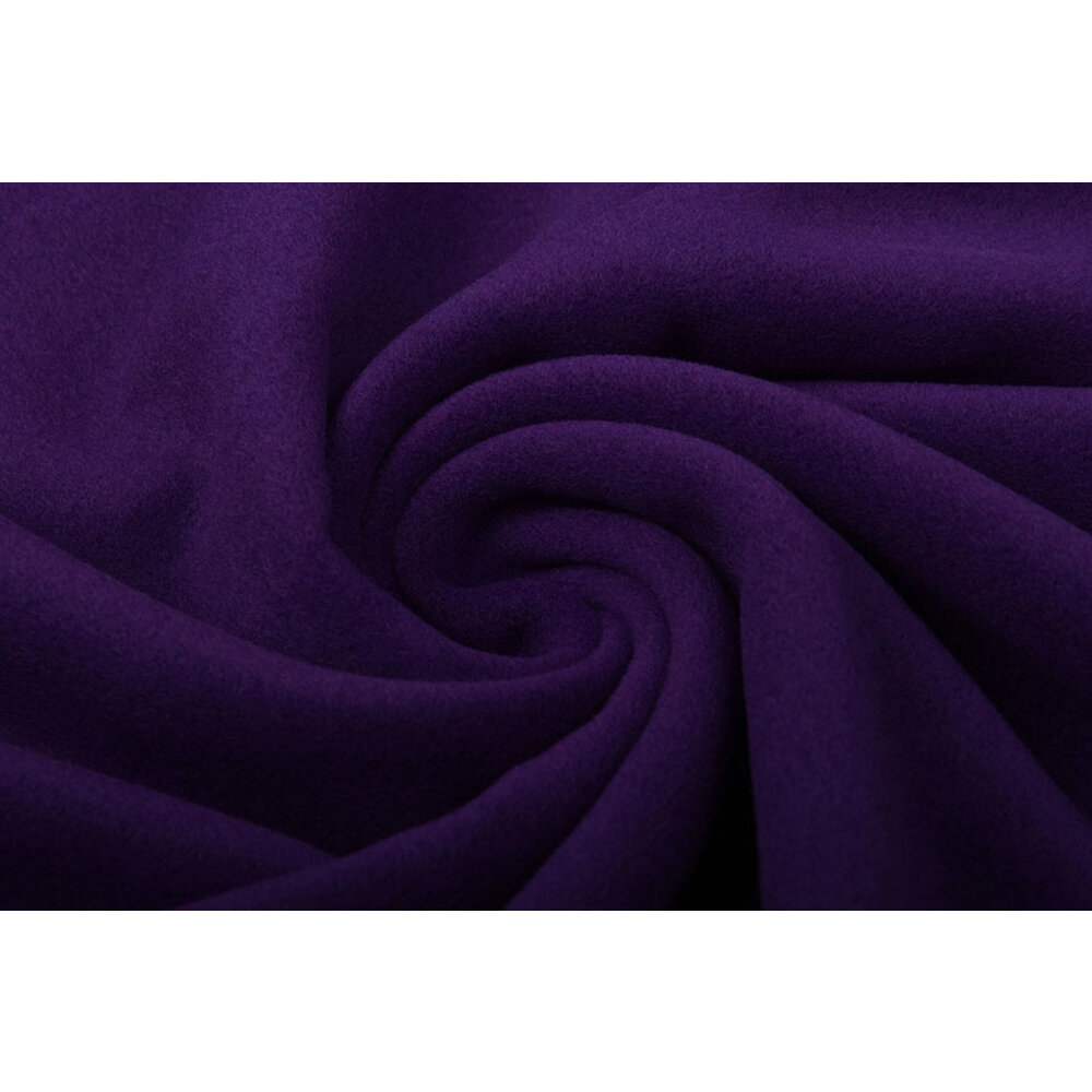 Caban Donker paars - Boelens Modestoffen