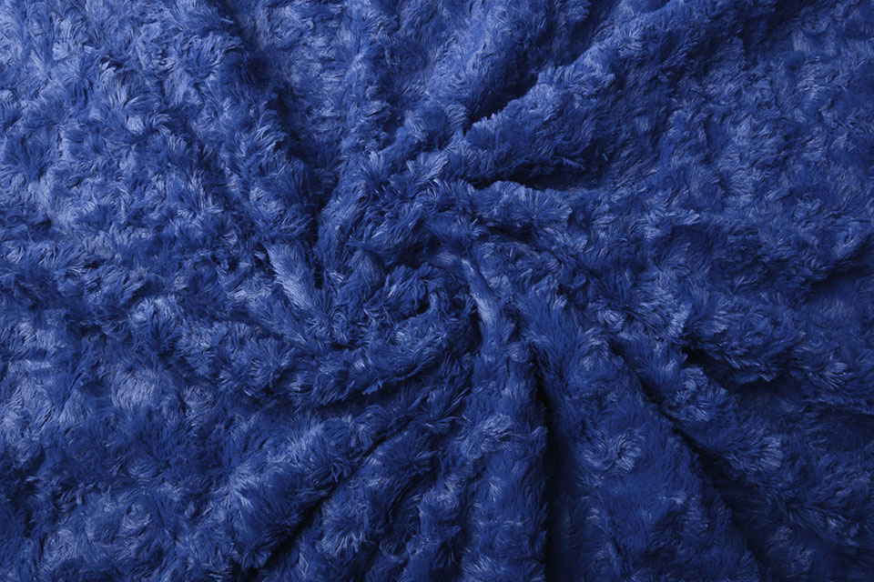 Hairy Fur Astranimo Cobalt Blue - Boelens Modestoffen