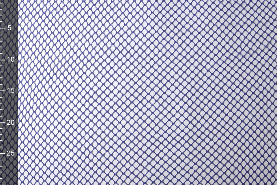 Jersey Gaze Stoff Glitzer Lila Blau - Boelens Modestoffen