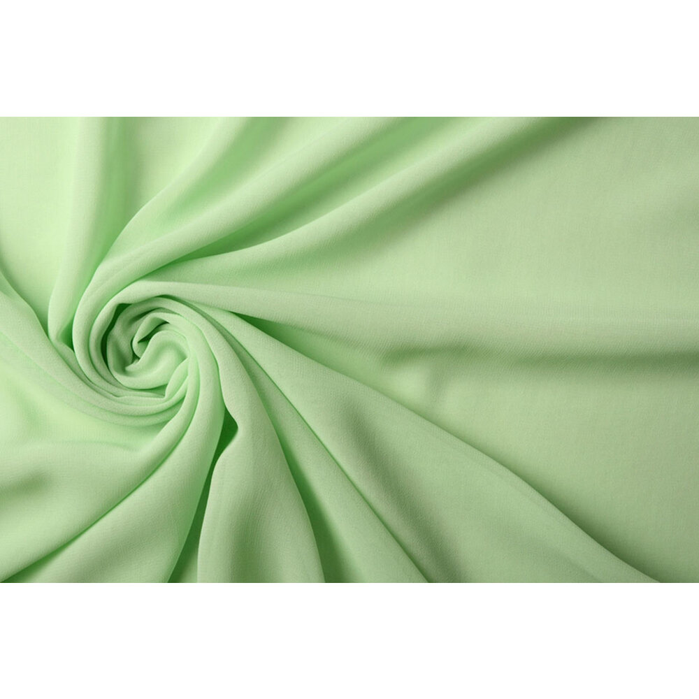 Hi Multi Chiffon Pastel Green - Boelens Modestoffen