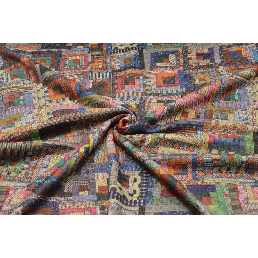 Winter Jersey Casa Patchwork - Boelens Modestoffen