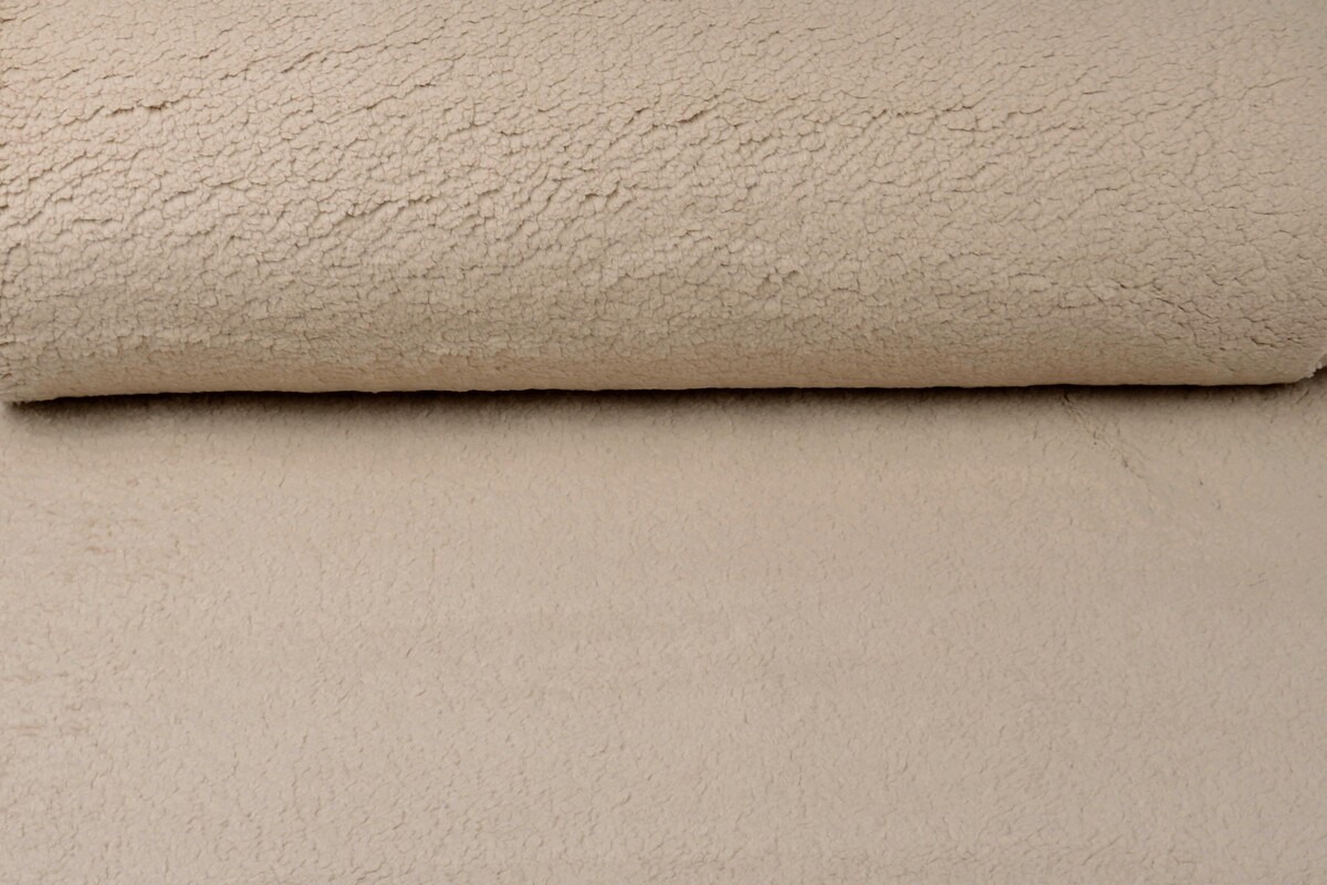 Teddy Beige - Boelens Modestoffen