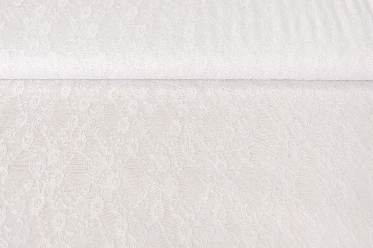 Kant Danique Wit - Boelens Modestoffen