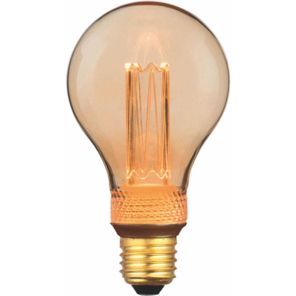 Freelight 2,3W LED Lampe Gold 7,5cm E27 1800K 3 Einstellungen ...